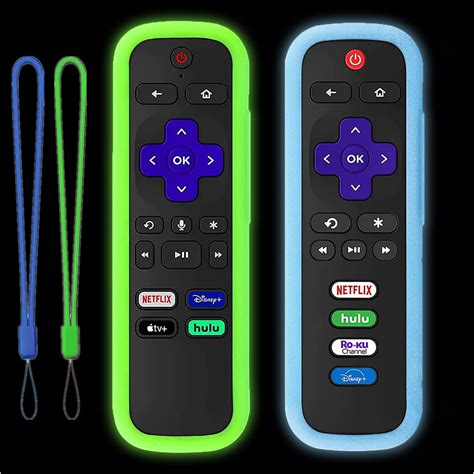 Gavyqier 2pack Remote Control Cover Fits For Roku Express
