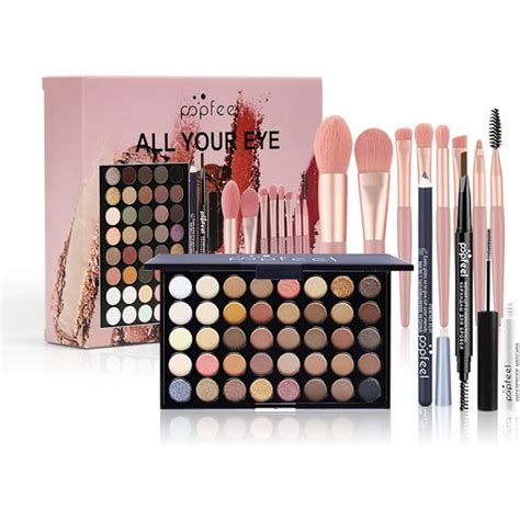 Sminkset Allt I Ett Flickor Smink Present Set För Kvinnor Komplett Start Kosmetik Set