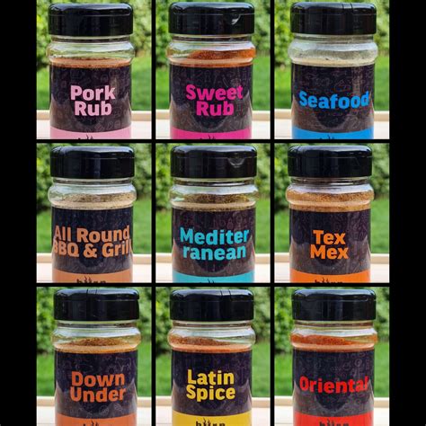 Burn Rub Chart Burn Bbq