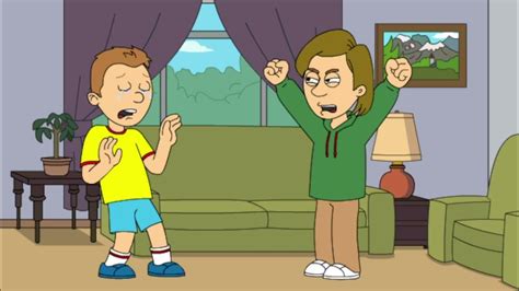 Caillou Falls Funny Grounded Youtube