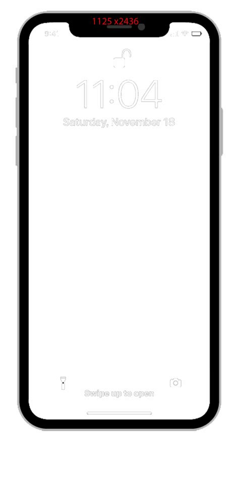 Iphone Lock Screen Template