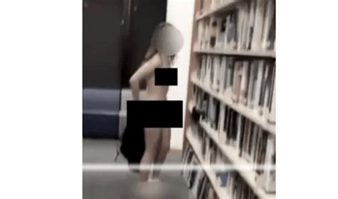 Controversial Library Video Shows Naked Woman Perusing Bookshelves Gossip A Z