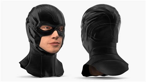 Character Superhero Head 3d Model 79 3ds Blend C4d Fbx Max Ma