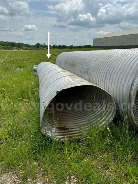Culvert Pipe 42 In X 30 In X 20 Ft Allsurplus