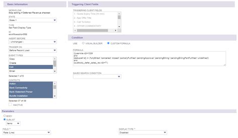 Using A Workflow To Hide Certain Sales Order Fields — Netsuite Community