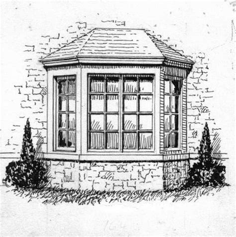 Bay Window Architecture Concept Drawings Bay Window Cad Block Bay