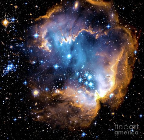 Star Cluster Ngc 602 Photograph By Nasa Pixels