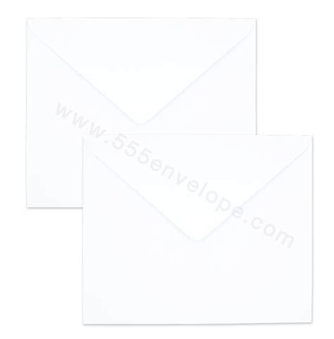 White Envelope No10 Half Fold A4 555envelope