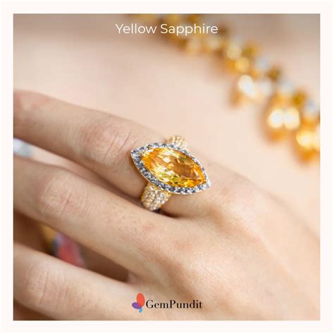 Tthe Unique Quality Of The Yellow Sapphire Stone A Nation Of Moms