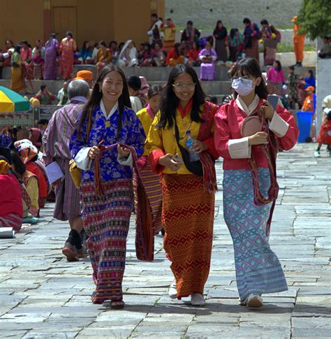 Bhutan National Dress Gho And Kira Traditional Bhutanese Attire