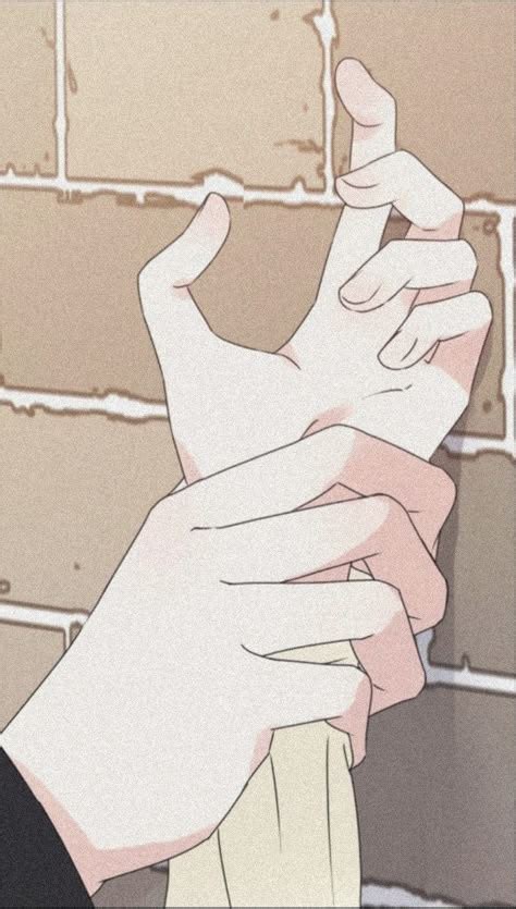 Hand Holding Anime