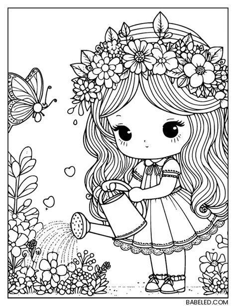 7 Dibujos E Imagenes Muñeca Para Colorear Y Imprimir Gratis Para Adultos Niñas Y Niños Pdf