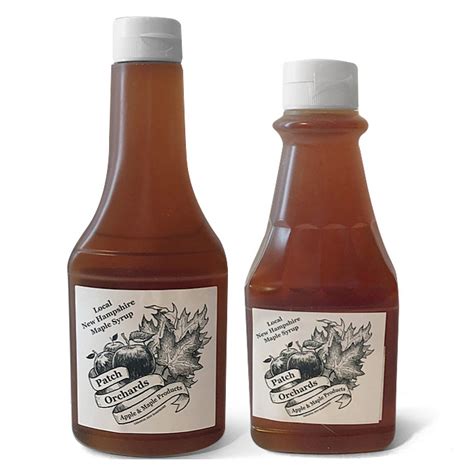 Pure Maple Syrup Squeezable Bottle Patch Orchards