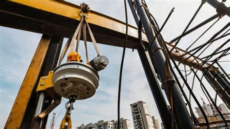 Working At Height Equipment Fall Arrestor Device Premium Ai Generated