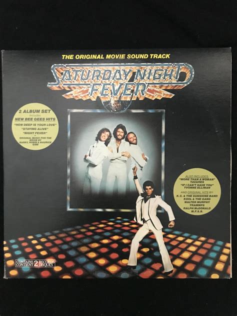 Vinyl Record Saturday Night Fever Soundtrack Good Condition