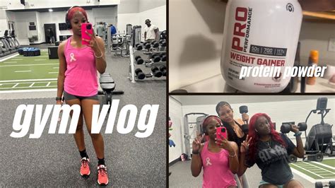 Gym Vlog Get Ready With Me Glute Leg Workout Post Workout 🏋🏾‍♀️