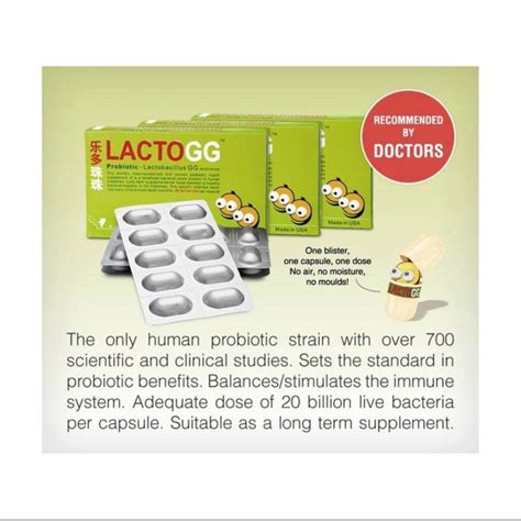 Jual Lacto Gg Probiotic Lactobacillus Shopee Indonesia