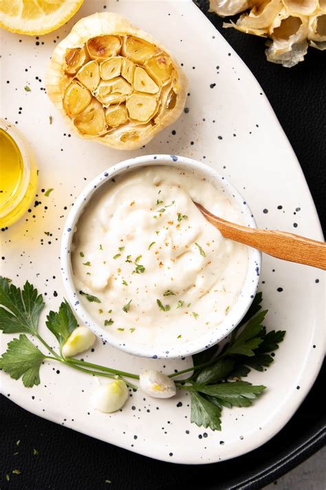 Roasted Garlic Aioli Beaming Baker
