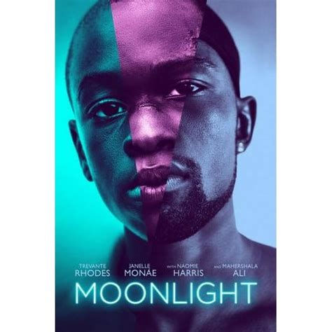 Moonlight Movie Poster Metal Print 12x16 Large Print On Metal 12x16