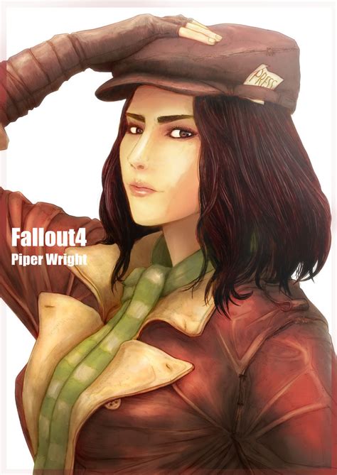 Piper Wright Fallout 4 Fallout персонажи Fallout компаньоны Fallout Art Fallout
