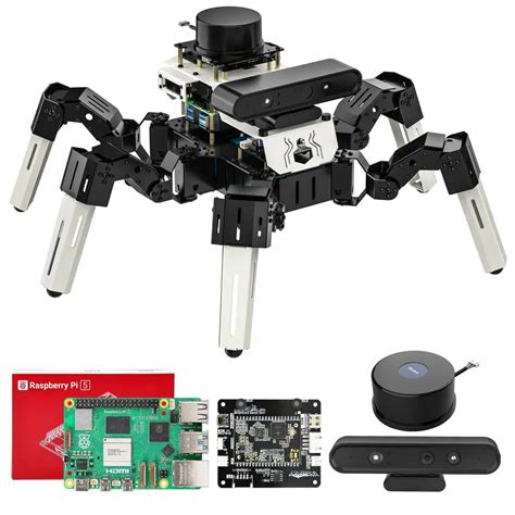 18dof Muto Rs Hexapod Ros2 Robot For Raspberry Pi 5 And Nvidia Jetson