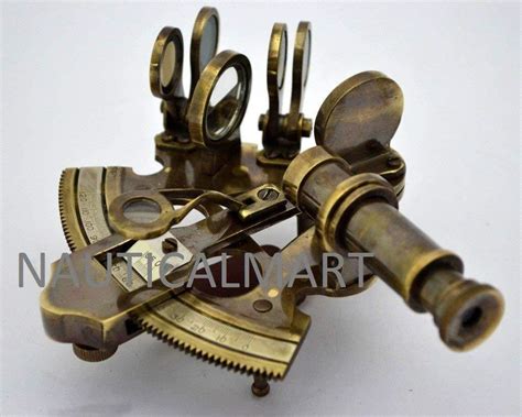 Nauticalmart Brass Nautical Antique Sextant Replica For Sale Marine Navigation Sextants