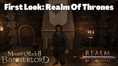 First Look: Realm Of Thrones Mod Mount & Blade II: Bannerlord - YouTube