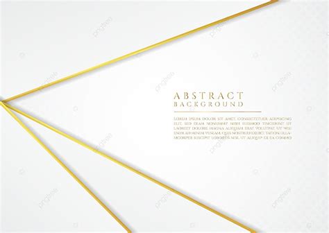 Overlap Layer Triangle Shape White Design Golde Color Style With Space