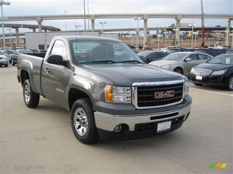 2011 Storm Gray Metallic Gmc Sierra 1500 Regular Cab 41112115 Photo 7