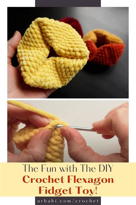 Best 12 Flexagon Fidget Toy Crochet Pattern With Free Video Tutorial