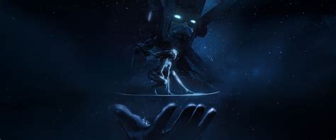 3440x1440 Galactus And Silver Surfer In The Fantastic Four First Steps