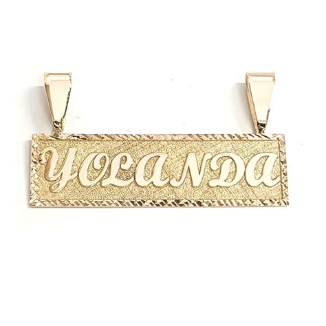 Placa De Oro Con Nombre Taller De Joyería Maro
