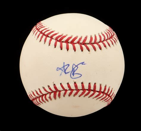 Alec Bohm Signed Oml Baseball Jsa Pristine Auction
