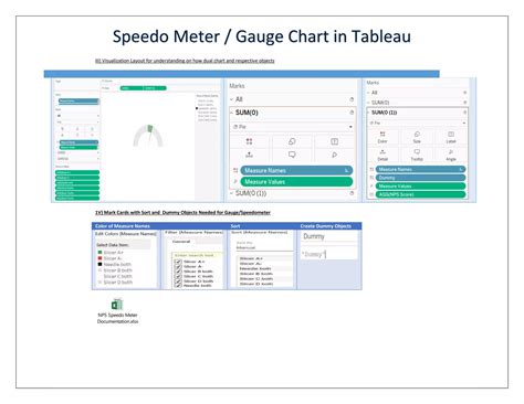 Nps Speedo Meter Gauge Chart In Tabelau Pdf