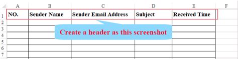 how to export emails from outlook to excel automatically
