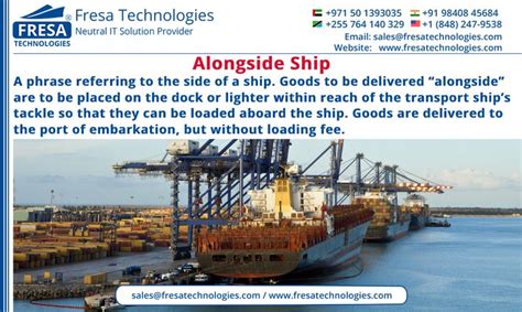 Alongside Ship Ship Barge Quay