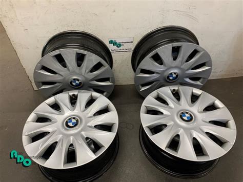 Set Of Wheels Bmw 1 Serie 118d 16v 17812610 Steel