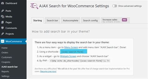 ajax search for woocommerce divi extended documentation