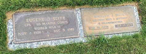 Eugene J Seitz 1926 1989 Memorial Find A Grave