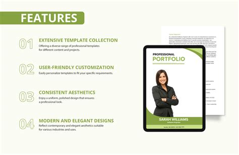 Professional Portfolio Template In Word Photoshop Pages Pdf