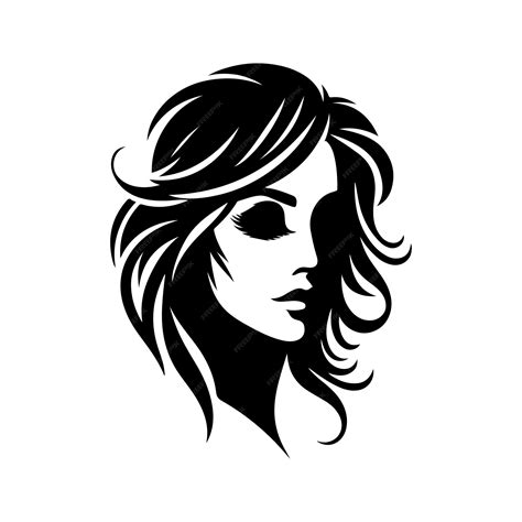 Premium Vector Woman Face Vector Woman Face Vector Silhouette