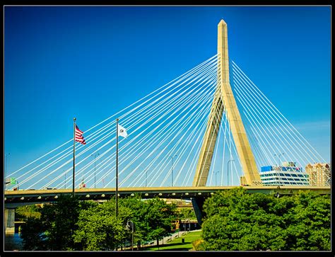 Leonard P Zakim Bunker Hill Memorial Bridge Boston Ma Flickr