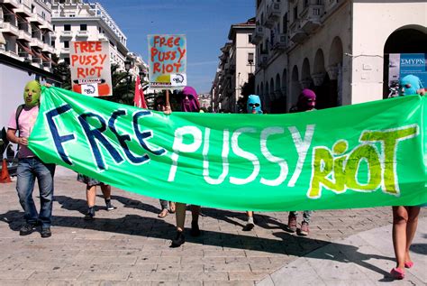 Russian Punk Band “pussy Riot” Warns “putin Wants To Go To Berlin