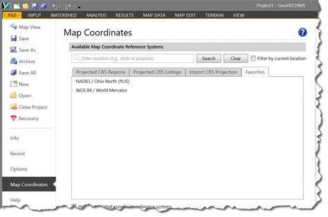 Assigning A Coordinate Reference System Civilgeo Knowledge Base