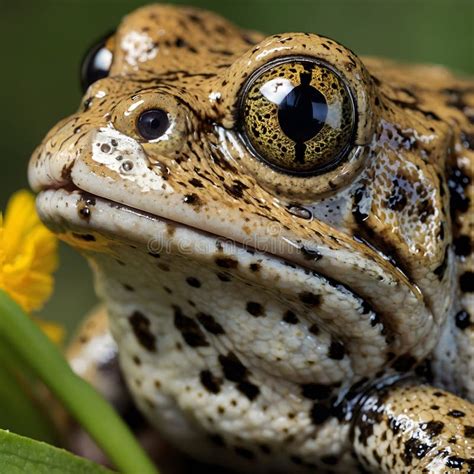 Gopher Frog Portrait Close Up Stock Illustration Illustration Of