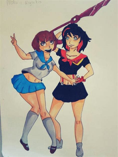 Mako And Ryuko By Samanthaeufkes On Deviantart Mako And Ryuko By Samanthaeufkes On Deviantart