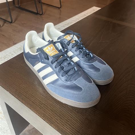 Navy Blue Sambas No Longer Sold In Great Depop