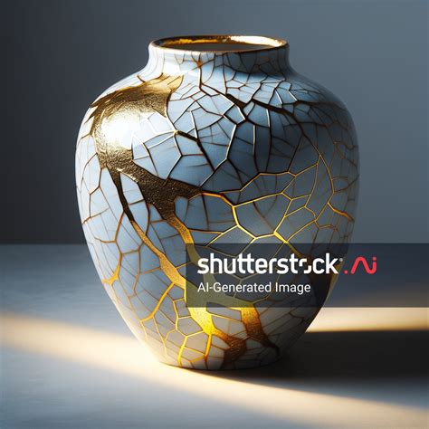 Kintsugi Vase Ai Generated Image 2520713701 Shutterstock