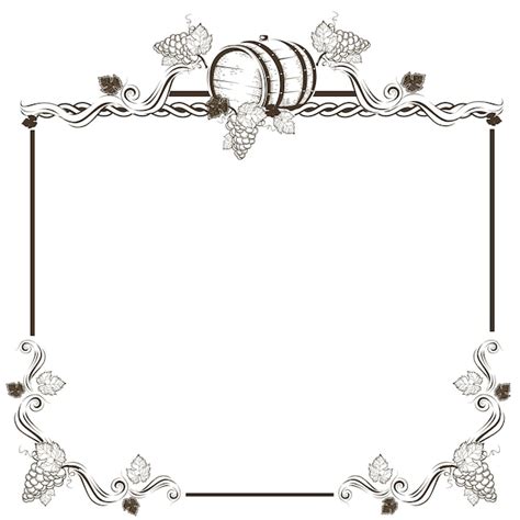 Premium Vector Wine Background Vintage