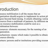 PPT: Resource Mobilization - Entrepreneurship Class 12 - Commerce PDF Download